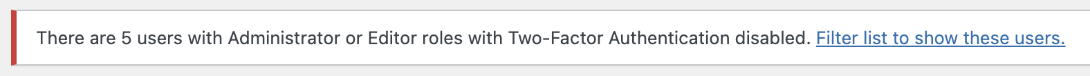 Enforce Two-Factor Authentication · WordPress VIP Documentation
